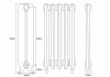 Duchess Carron Cast Iron Radiator 785mm