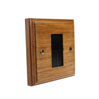 Medium Oak Switches & Sockets