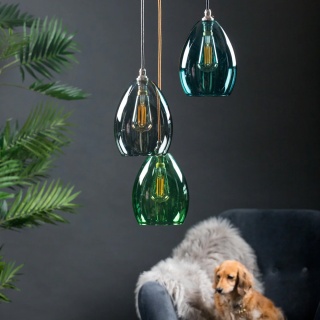 Jules Medium 3 Colour Cluster Light