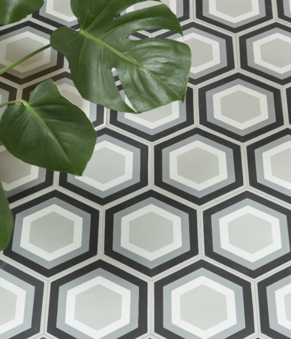 Patisserie Monochrome Pattern Tile