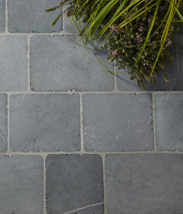 Wexford Blue Limestone Cobble Tumbled Finish