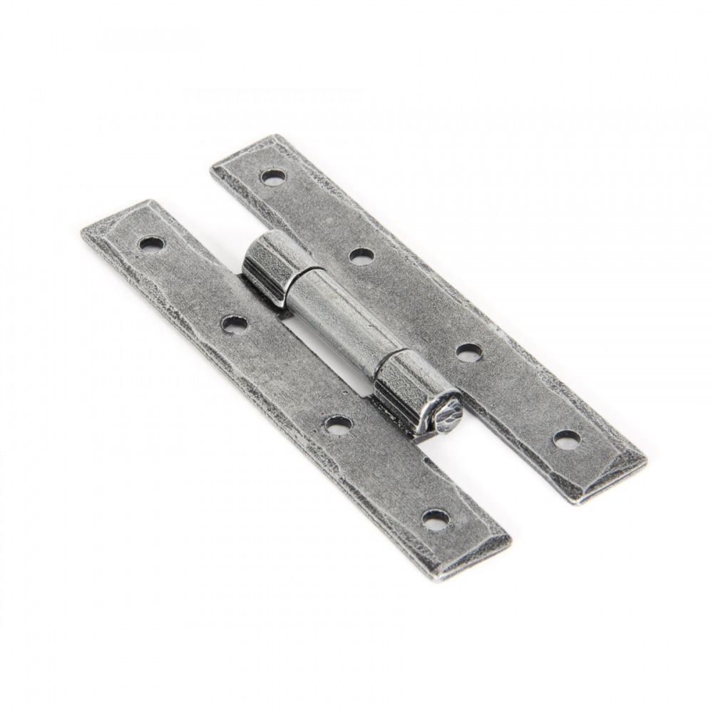 Pewter 3 1/4" H Hinge (Pair)