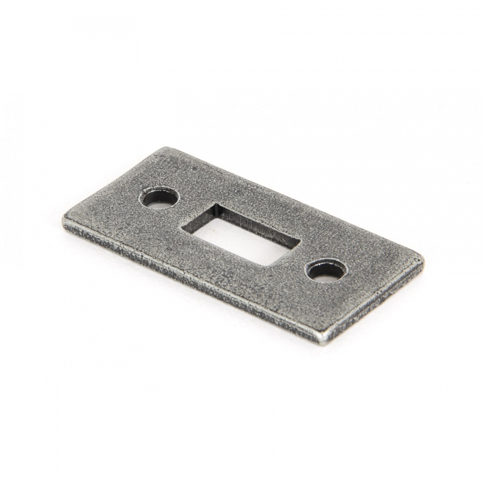 Pewter Receiver Plate - Large (suitable for 6" Cranked Bolt)