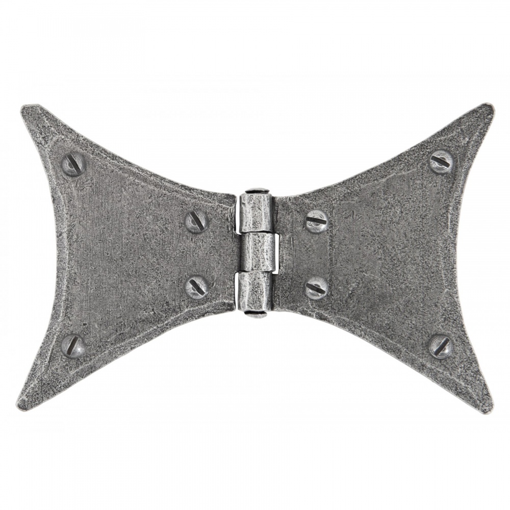 Pewter 5'' Butterfly Hinge (Pair)