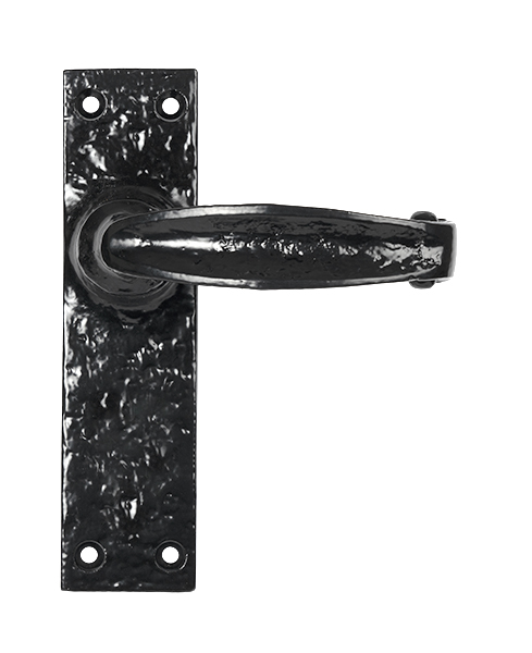 Black MF Lever Latch Set