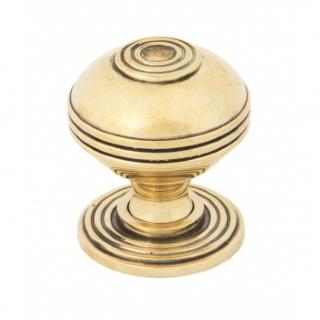 Aged Brass Prestbury Cabinet Knob - Large
