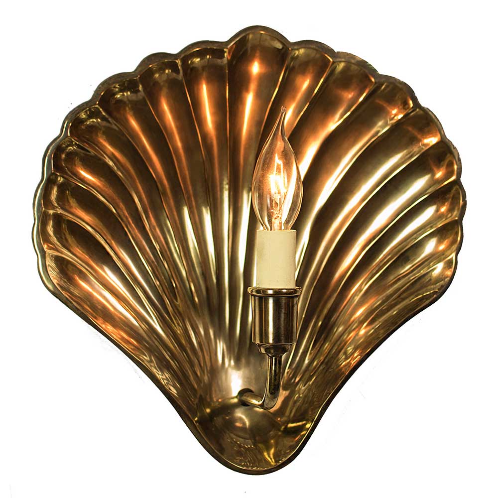 Limehouse Oyster Wall Light Large