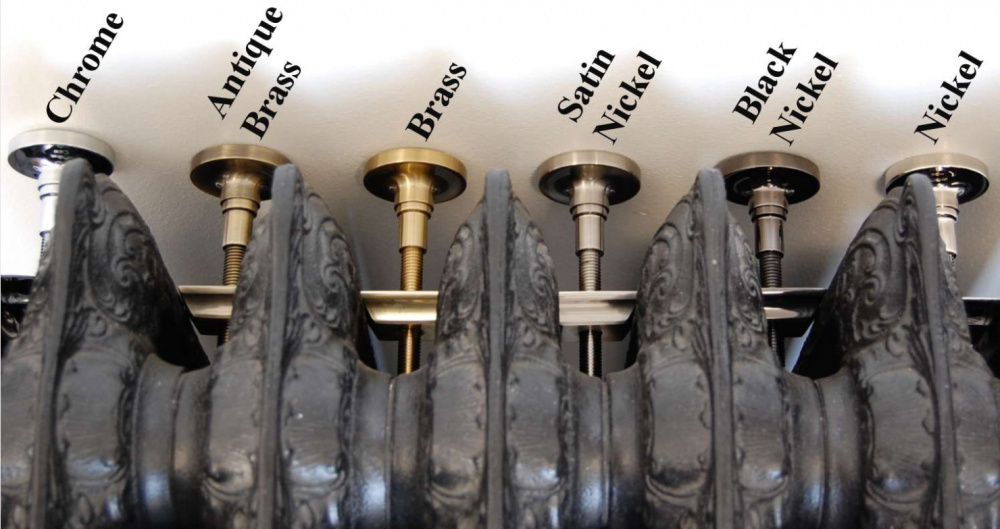 Cast Iron Radiator Wall Stay - Antique Copper