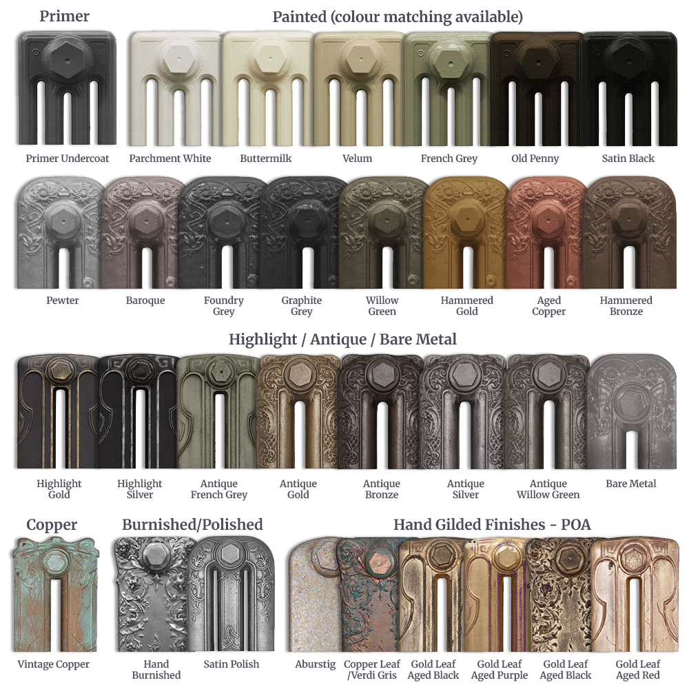 Victorian 4 Cast Iron Radiator 760mm