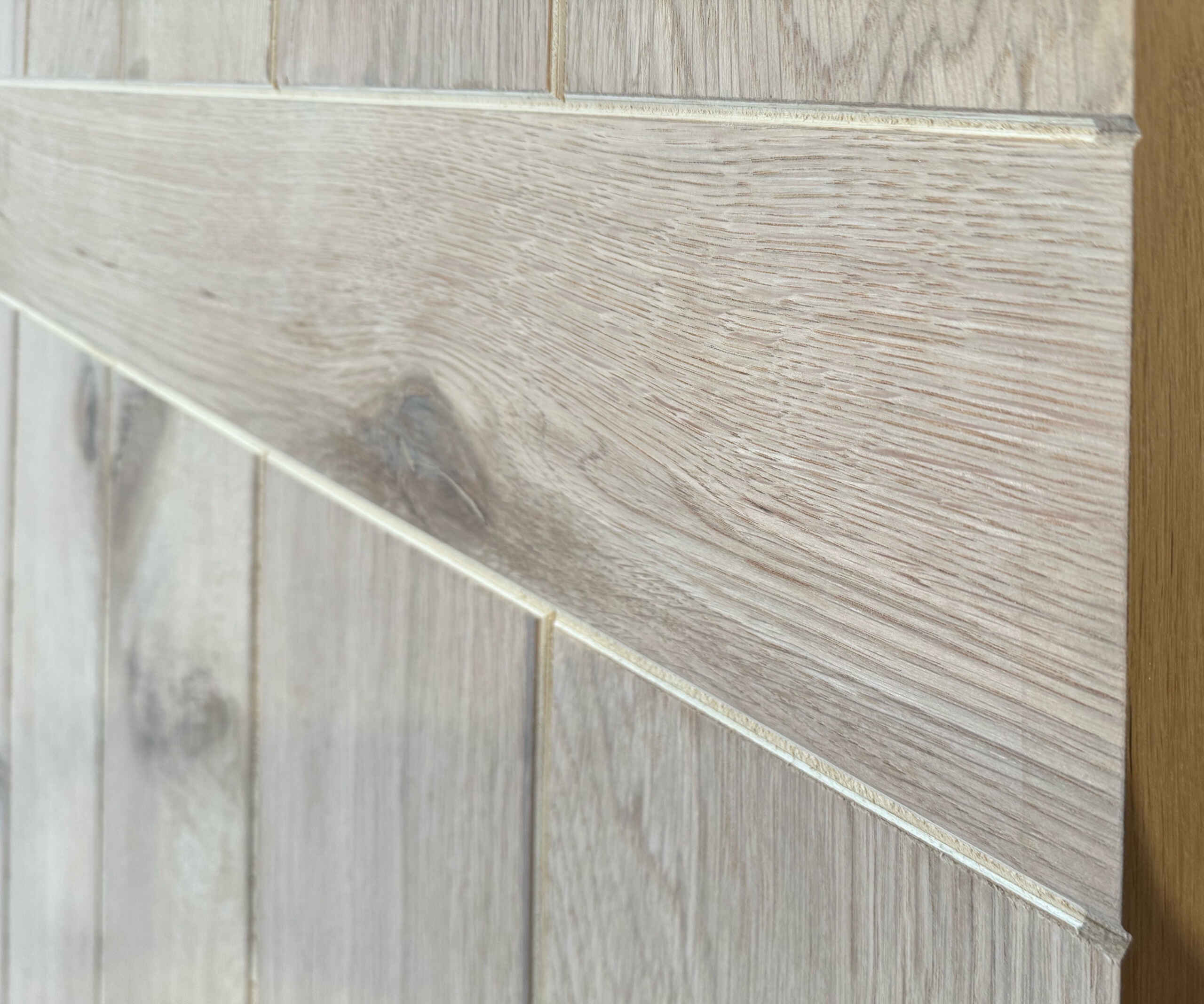 FD30 Oak Ledged Fire Door