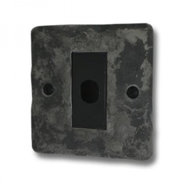 Flat Rustic Flex Outlet (Black Insert)