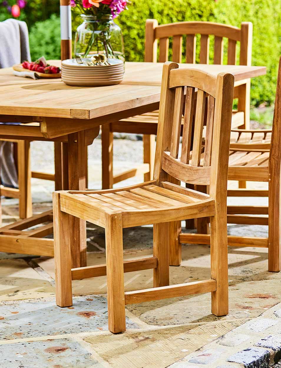 Malvern Teak Side Chair