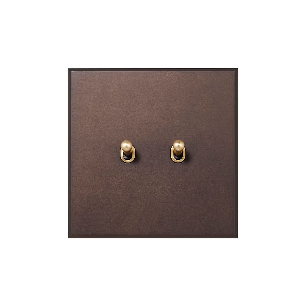 Heritage Bronze 2 Gang 20A 2 Way Retractive Toggle Switch - The Palaces ...