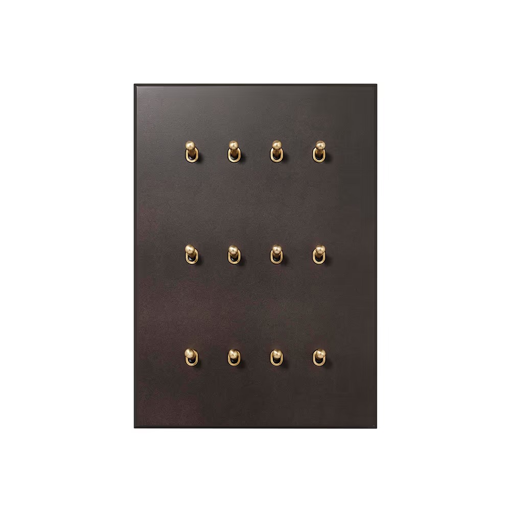 Heritage Bronze 12 Gang 20A 2 Way Retractive Toggle Switch - The ...