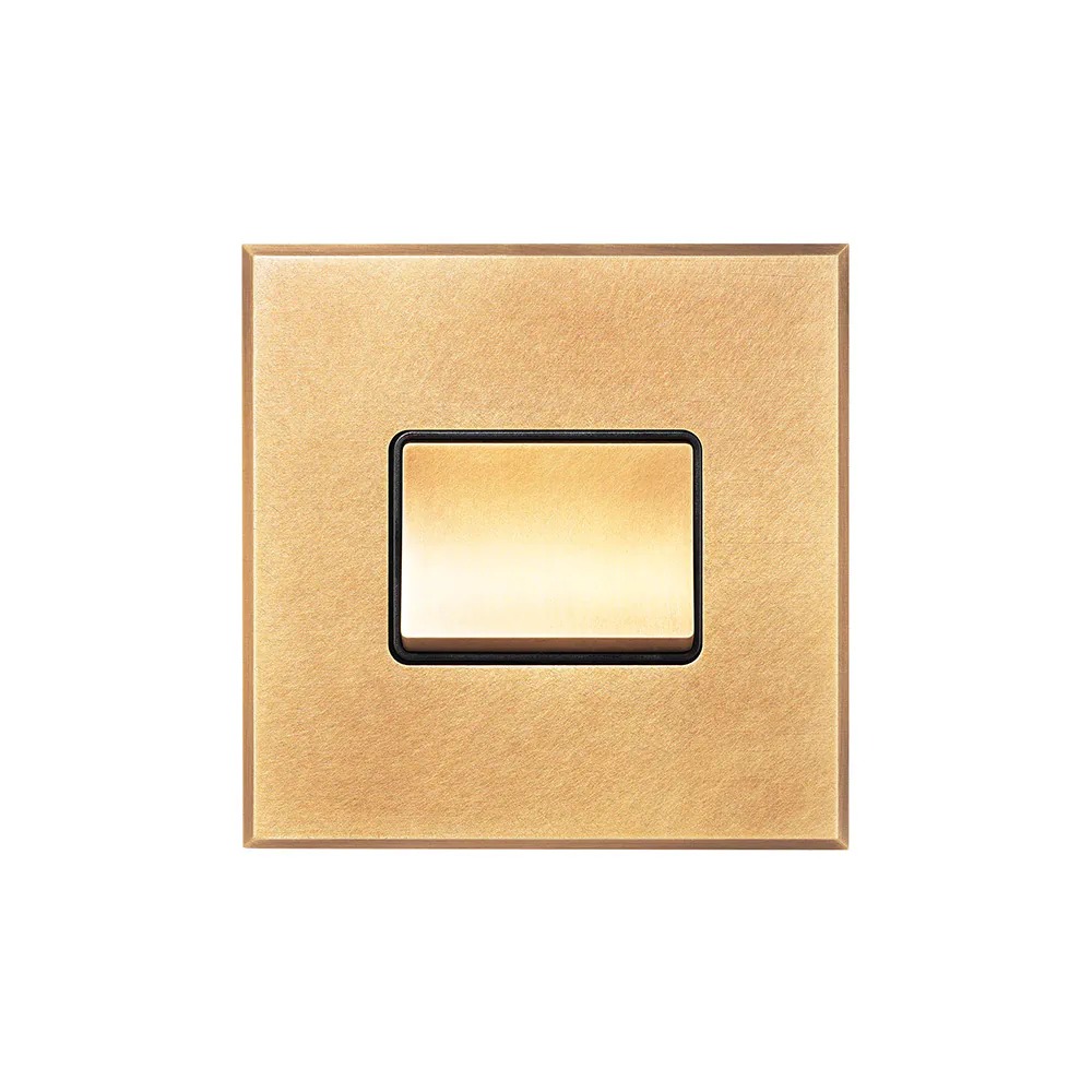 Natural Brass 1 Gang 10A 1 Way 3-Pole Extractor Fan Isolator Switch ...
