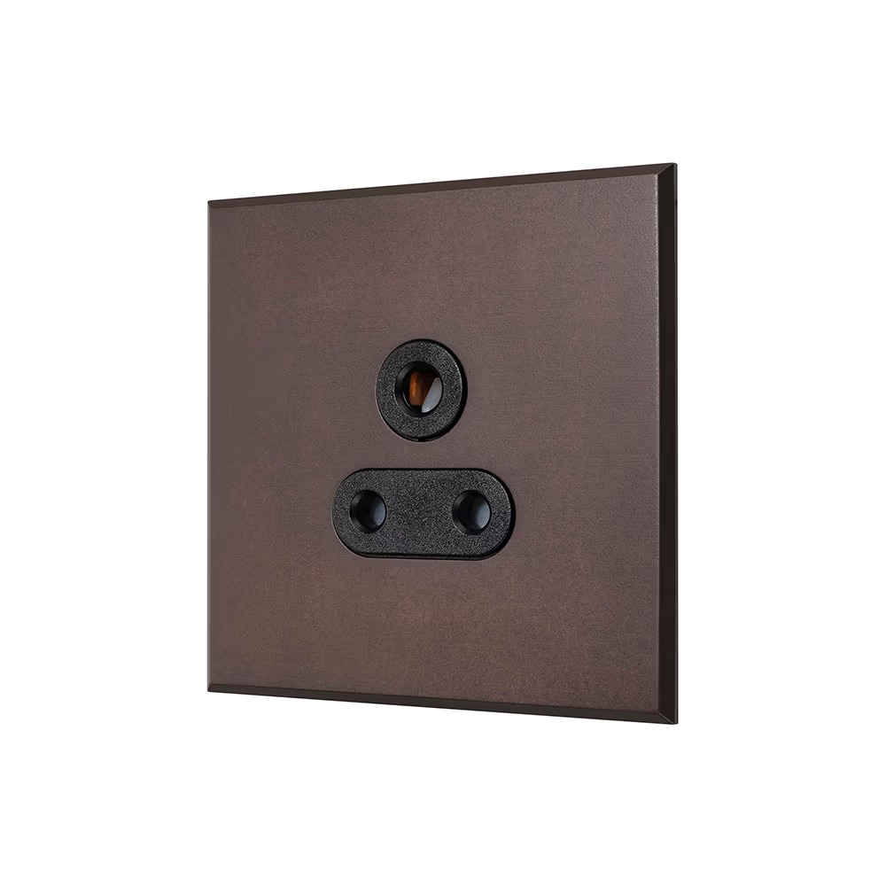 Heritage Bronze 5A Unswitched Socket with Black Insert - The Palaces ...