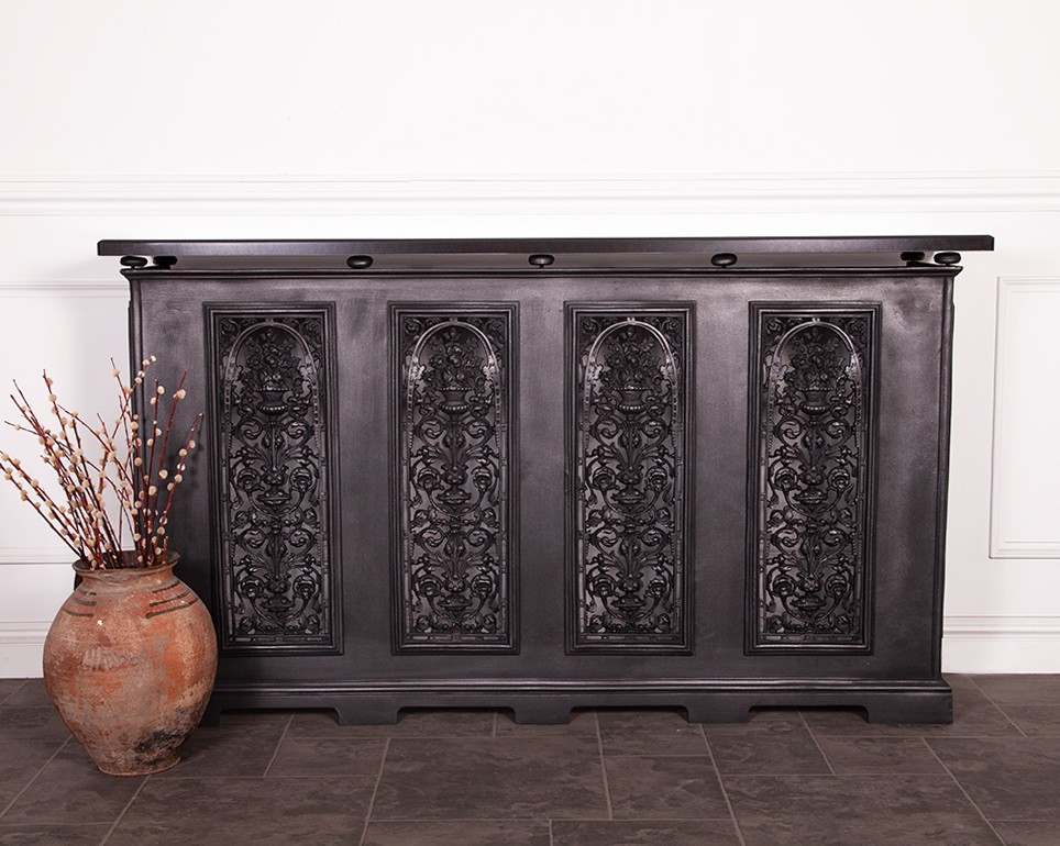 2 Panel Cast Iron Radiator Cover - Large