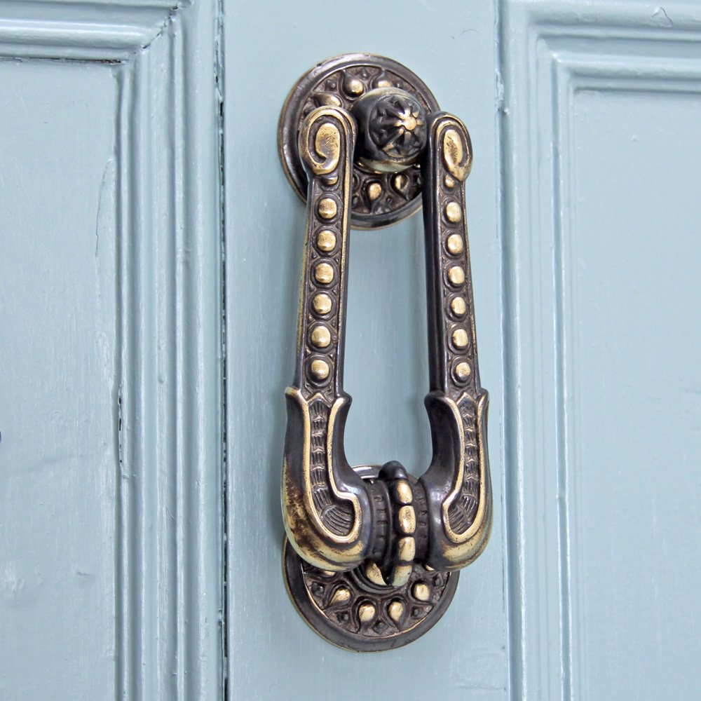 Regency Door Knockers - Brass & Nickel