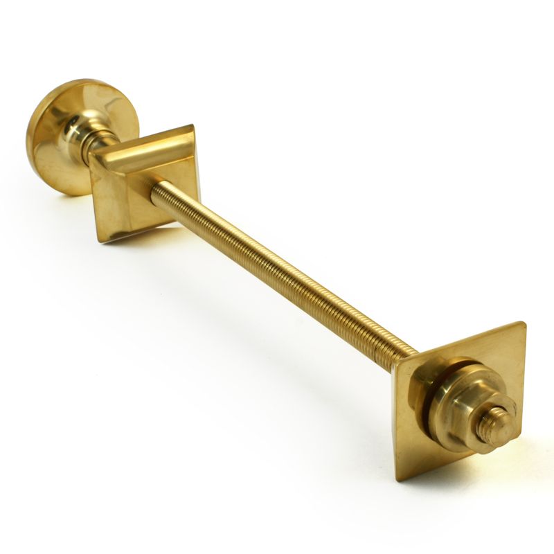 Cast Iron Radiator Wall Stay Unlacquered Brass