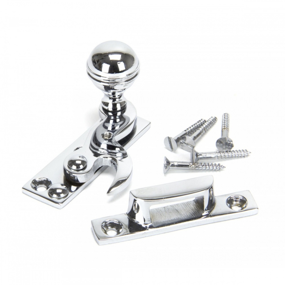 Polished Chrome Sash Window Hook Fastener