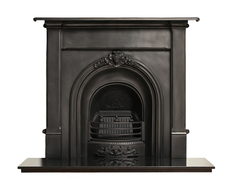 The Prince Cast Iron Fireplace Insert