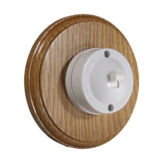 White Bakelite Switches