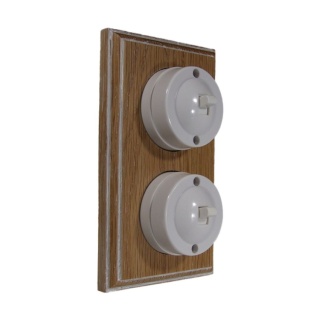 White Bakelite Switches