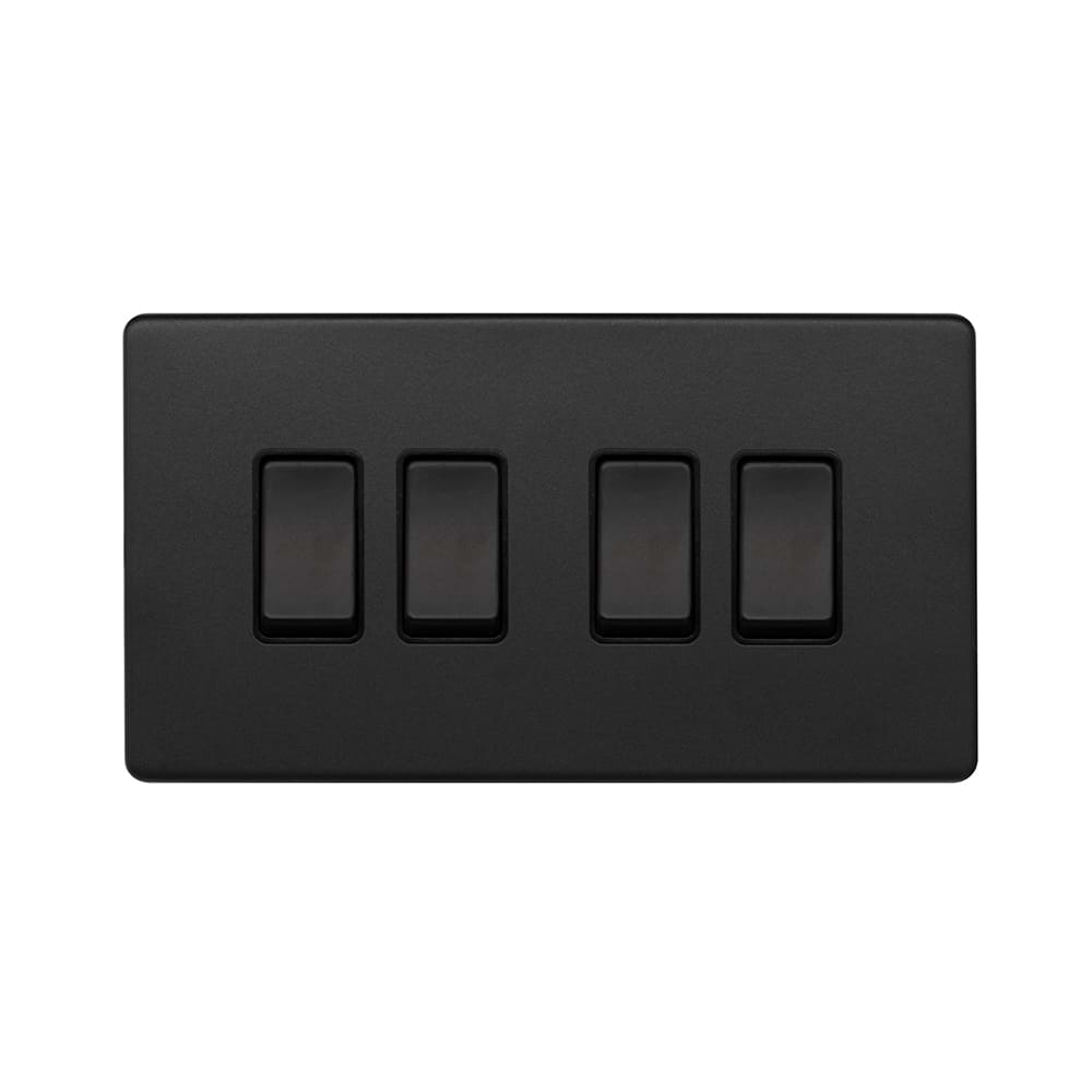 Matt Black Sockets & Switches