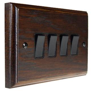 Dark Oak Wood Switches
