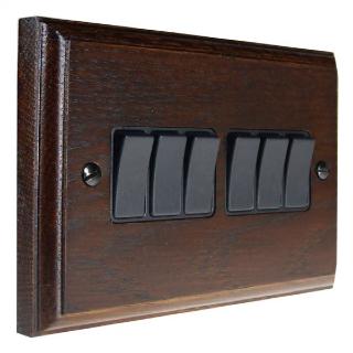 Dark Oak Wood Switches