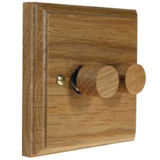 Light Oak Wood Switches