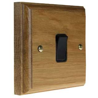 Light Oak Wood Switches